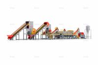 China Plastic PP Tray PP Pallet Recycling Washing Line Automatic Cold Washing for sale