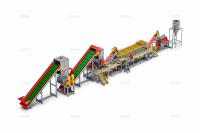 China Plastic PP Tray PP Pallet Recycling Washing Line Automatic Cold Washing for sale