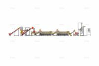 China HDPE PP Bottle Recycling Line Cold Washing 2000-3000kg/H Energy Efficient for sale