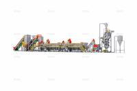 China HDPE PP Bottle Recycling Line Cold Washing 2000-3000kg/H Energy Efficient for sale