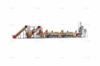 China HDPE PP Bottle Recycling Line Cold Washing 2000-3000kg/H Energy Efficient for sale