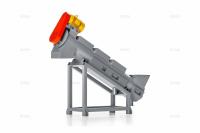 China 22-37kW Plastic Friction Washer 3800mm Length for Recycling Washing Machine for sale