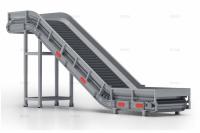 China Energy Saving Metal Chain Conveyor 4kW for Plastic Recycling PET HDPE PP for sale