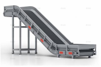 China Energy Saving Metal Chain Conveyor 4kW for Plastic Recycling PET HDPE PP for sale