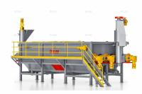 China PET Flakes Hot Washing Machine 27KW 500-2000kg/H High Speed Plastic Recycling for sale