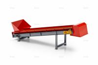 China Plastic Rubber Conveyor Belt 1.1kw 380V 50Hz Customized Abrasion Resistance for sale