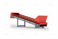China Plastic Rubber Conveyor Belt 1.1kw 380V 50Hz Customized Abrasion Resistance for sale