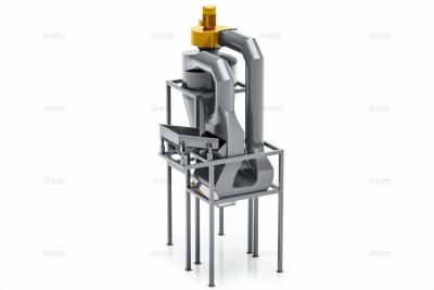 China High Efficiency Plastic Air Separator Intelligent Air Classifier 12kW 1000kg/h for sale