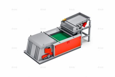 China Plastic Recycling Screening Machine Eddy Current Separator (for Non-Ferrous Metal Removal) for sale