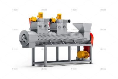 China 21kW Waste PET Bottle Label Remover Machine 1000kg/h Capacity for Plastic Recycling for sale