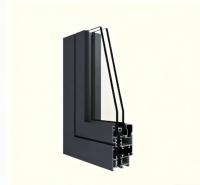 China JZG50 Commercial Aluminum Casement Window with Thermal Insulation for High-End Buildings for sale
