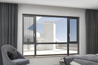 China JZG50 Commercial Aluminum Casement Window with Thermal Insulation for High-End Buildings for sale