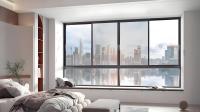 China GC90 Aluminum Sliding Windows - Anodized Commercial Grade with Superior Wind Resistance for sale
