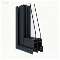 China GC90 Aluminum Sliding Windows - Anodized Commercial Grade with Superior Wind Resistance for sale