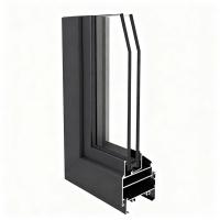 China GC50 Series Casement Window with 1.2-1.6mm Aluminum Profile and 2000 Pa Wind Load Resistance for Residential Buildings for sale