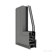 China JZG50 Thermal Insulation Casement Door 1.4mm-2.0mm Aluminum Frame Swing Door for High-End Buildings for sale