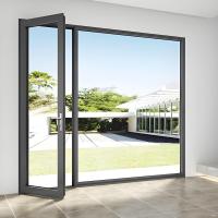 China JZG50 Thermal Insulation Casement Door 1.4mm-2.0mm Aluminum Frame Swing Door for High-End Buildings for sale