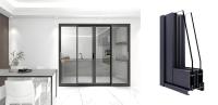 China GC90 90mm Aluminum Sliding Glass Door - Powder Coated Frame for Residential & Apartment Buildings for sale
