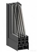 China JZ136 Commercial Aluminium Sliding Doors - Double Glazed High-Performance System for Residential & Villa Applications for sale