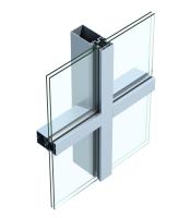 China Modern Commercial Stick Curtain Wall System - High-Performance Architectural Facade with Superior Wind Load Resistance and Thermal Insulation for sale