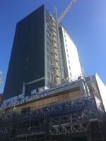 China Custom Aluminum Panel Curtain Wall System for Commercial Buildings - 2-6mm Thickness, Up to 100m Height for sale