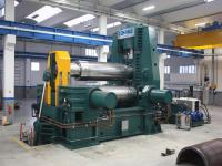 China 3 Roll Plate Rolling Machine 270x3500mm Hydraulic Bending Machine for sale
