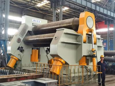 China 4 Roller Plate Rolling Machine Rolling Process 80x3000mm for sale