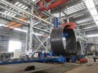 China Wind Tower Hydraulic Plate Bending Machine Price 3 Roller Bending Machine for sale