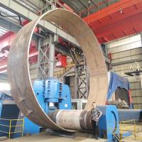 China Wind Tower Hydraulic Plate Bending Machine Price 3 Roller Bending Machine for sale