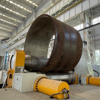 China Heavy Duty Plate Rolling Machine 3200mm Wind Tower Bending Machine for sale