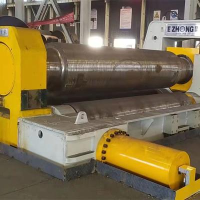 China 270x3500mm 3 Roller Plate Rolling Machine Simple Operation 3 Roll Bender for sale