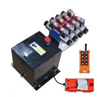 China 12v DC Double Acting Hydraulic Power Unit Hydraulic Pump Station 1.5KW / 2KW for sale