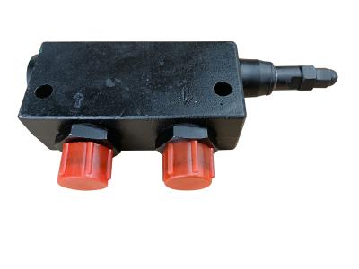 China Lightweight Steel Hydraulic Limit Valve Dump Truck Lift Valve 100L/min for sale