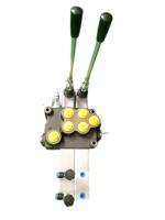 China Industrial Hydraulic Valve Multiway Valve Three Modes Manual Pneumatic Electric for sale