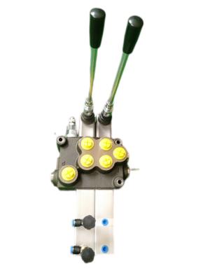 China Industrial Hydraulic Valve Multiway Valve Three Modes Manual Pneumatic Electric for sale