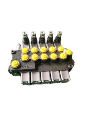 China Industrial 5 Way Hydraulic Valve Manual Operated Directional Control Valve for sale