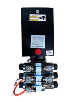 China 110v Car Lift Hydraulic Power Unit 0.75-25Quart Fuel Tank Customizable for sale