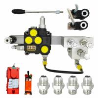 China Remote Control Pneumatic Hydraulic Multi-way Valve Cast Iron for sale