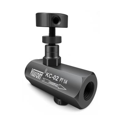 China Compact Design Hydraulic Throttle Valve with High Tensile Strength and High Surface Hardness for Dump Trucks for sale