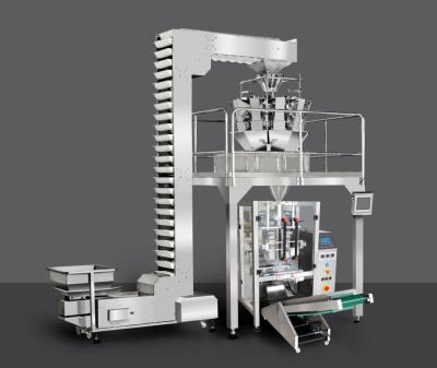 China Vffs 1kg Dried Fruit Packaging Machine Pistachio Raisin Nut Weighing And Packaging Machine Auto Weighing Packing Machine for sale