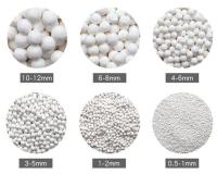 China Alumina Ball Desiccant Packaging Machine Silica Gel 4 Hoppers Linear Scale Vertical Packaging Machine for sale