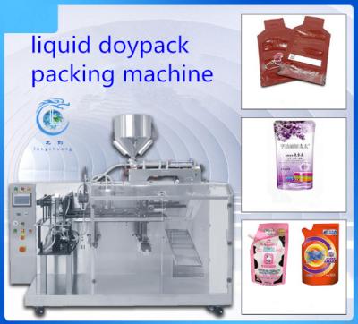 China Fruit Juice Doypack Packaging Machine BBQ Sauce Pouch Packaging Machine for sale