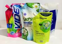 China Washing Liquid Stand-Up Pouch Packing Machine Detergent Packing Machine Shampoo Zipper Bag Automatic Packaging Machine for sale