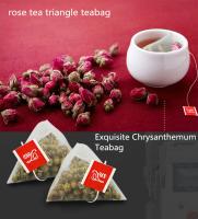China Nylon Triangle Rose Flower Teabag Packaging Machine Tea Sachet Packing Machine for sale