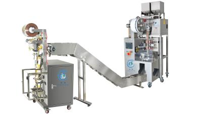 China Beauty Tea Nylon  Tea Bag Packing Machine Triangle Shape for sale