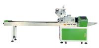 China LC-350S Horizontal Flow Pack Machine offering energy operation and low noise levels to support sustainable manufacturing environments for sale