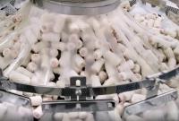 China LC-720 Frozen Foods Vegetables, Fruits, Snacks, Shumai, Steamed Buns Packing Machine Full 304SS 14 Heads Microweigher- 2.5L Pattern Hopper With Collection Hopper for sale