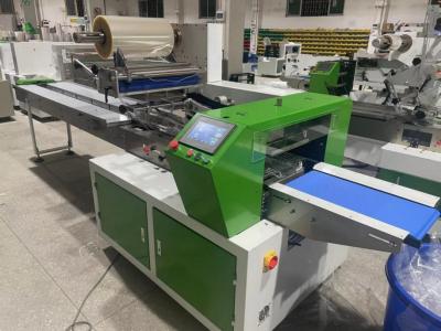 China LC-800S Easy Operate Frozen Chicken, Beef, And Pork Vacuum Pillow Packing Machine Flow Pack Packaging Machine With CE Certificate / Horizontal Flow Pack Machine 10-100 Bags/Min Pillow Wrapping Machine for sale