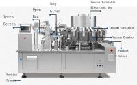 China CE Automatic Premade Pouch Packing Machine For Food & Powder | Rotary Pouch Filling And Sealing Machine Supplier Automatic Pouch Packaging Machine For Snacks And Powder for sale