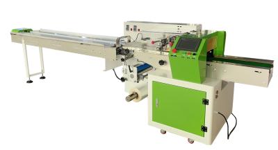 China CE Certificate LC-450X Easy Operate Servo Motor Door Handles, Door Hinges Down-Paper Flow Packing Machine | 3 Servo Horizontal Pillow Wrapper For Hardware Accessories (E.G., Door Handles, Door Hinges) for sale